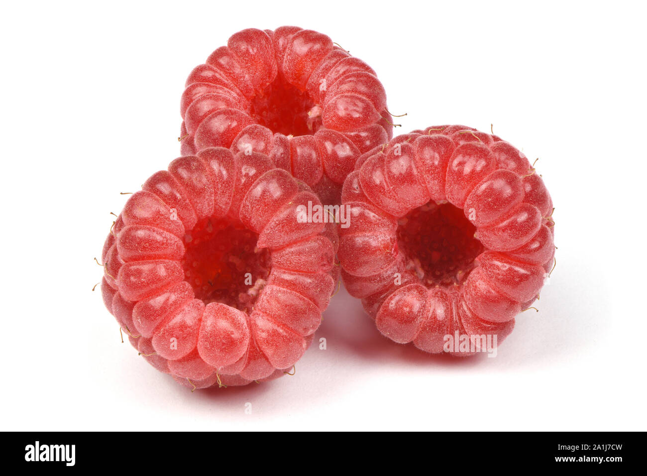Ripe raspberry isolated white background. High resolution photo. Full ...