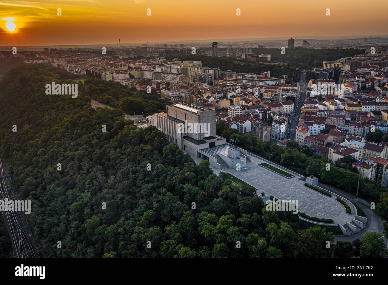 National Memorial at Vitkov is functionalist monument was built in 1929 ...