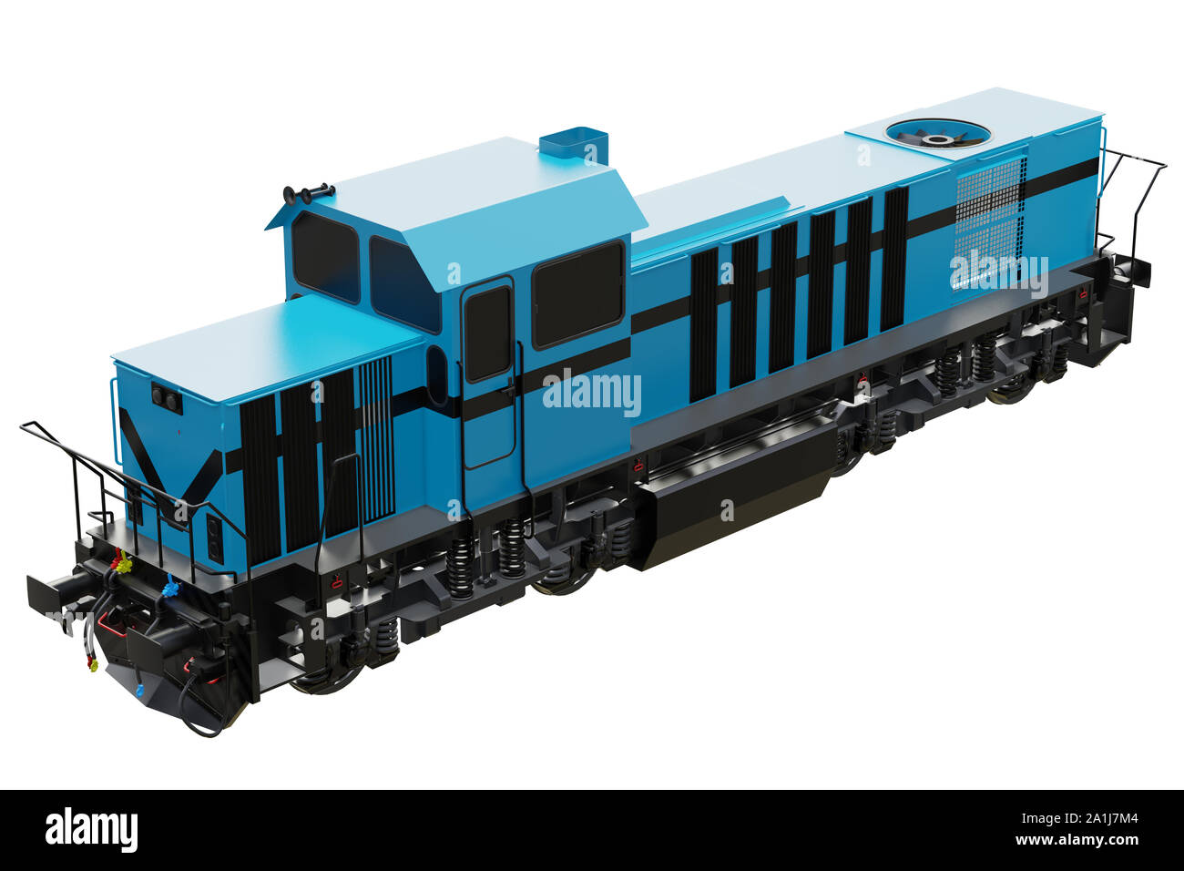 Rail freight concept Cut Out Stock Images & Pictures - Alamy