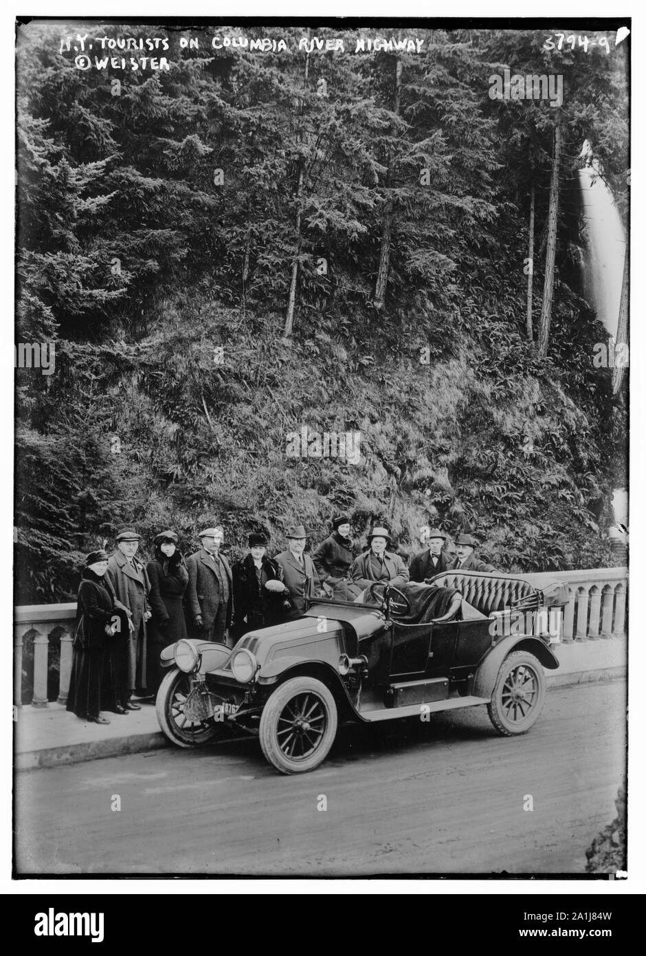 Tourists landscape Cut Out Stock Images & Pictures - Alamy