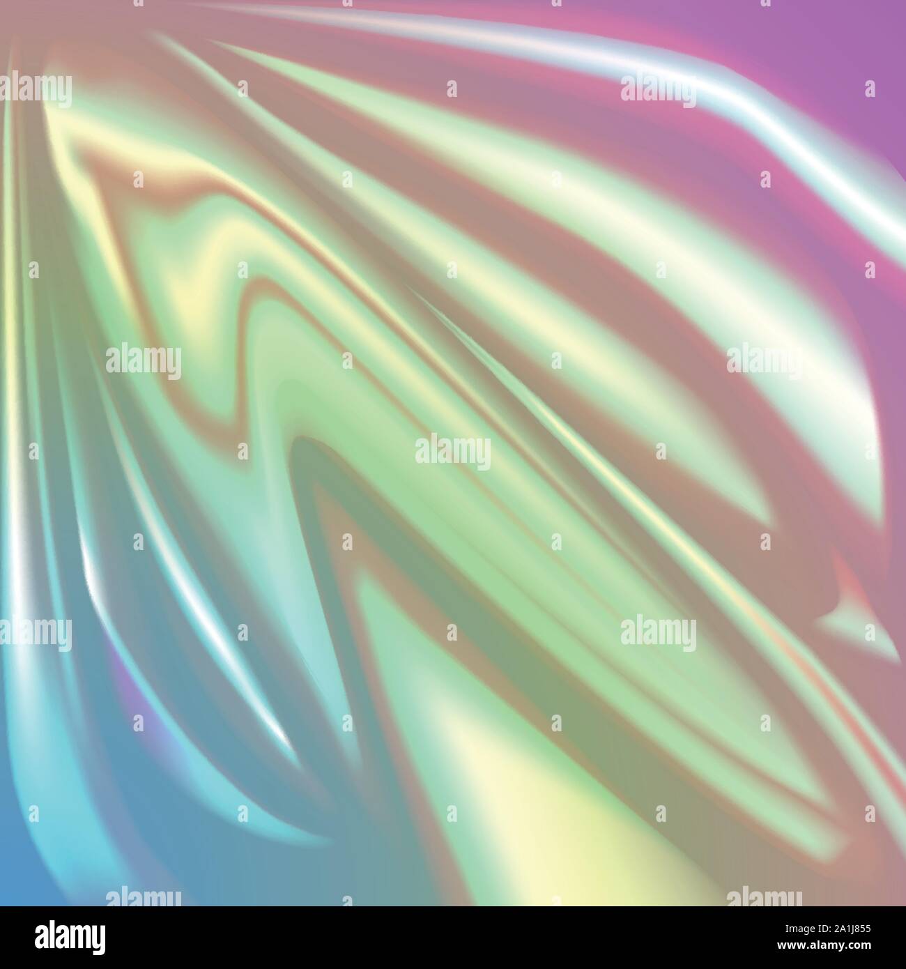 holographic rainbow texture banner full vector elements Stock Vector ...