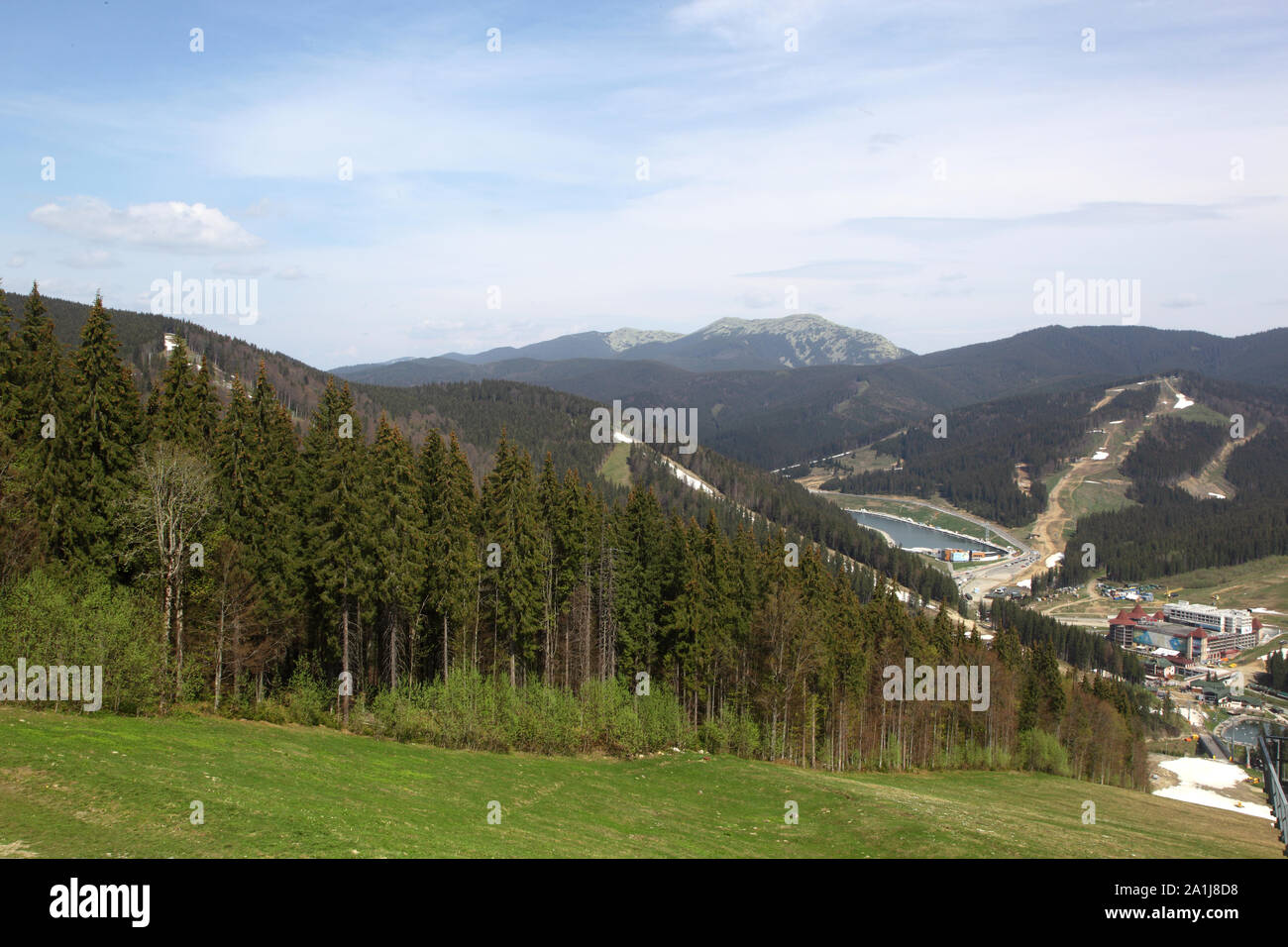 Bukovel cottage hi-res stock photography and images - Alamy
