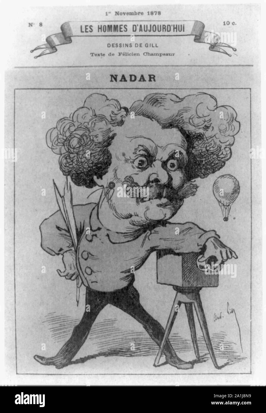 Nadar photographer balloonist Black and White Stock Photos & Images - Alamy