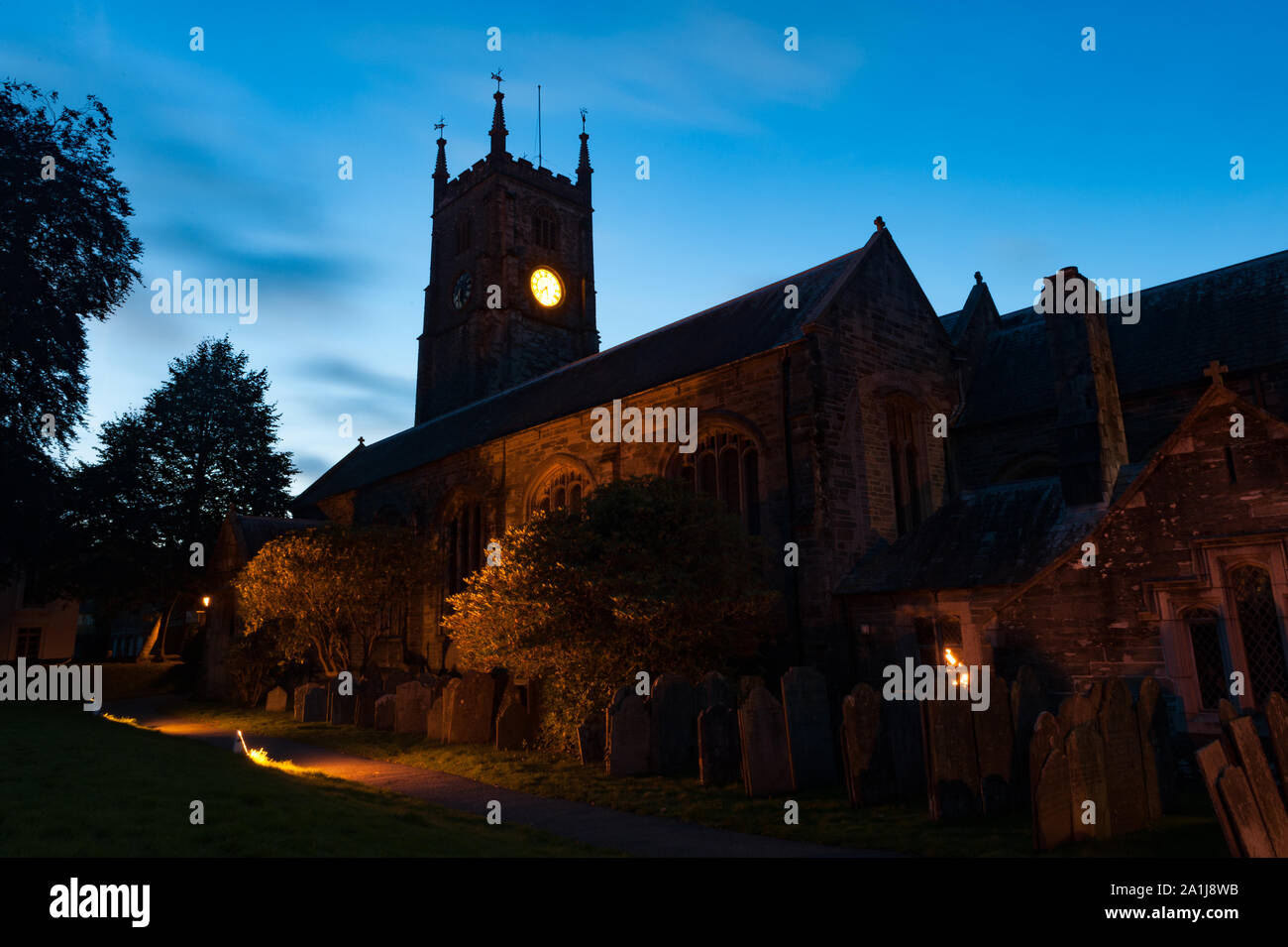 St Eustachius Parish church, Tavistock, Devon Stock Photo - Alamy