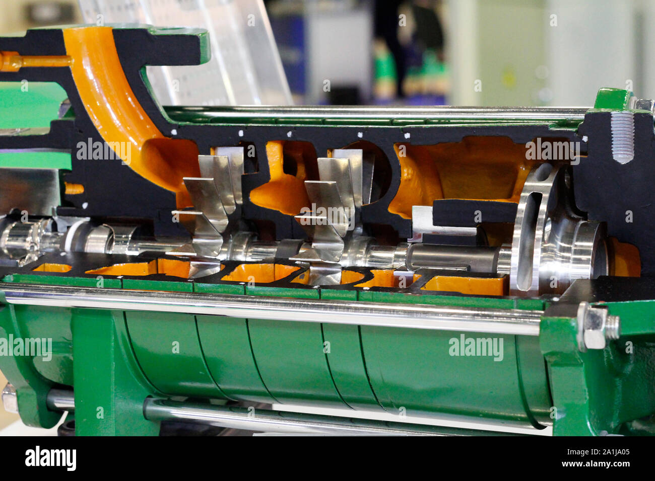 Self-priming open-vortex chemical pump. SC pumps are self-priming ...