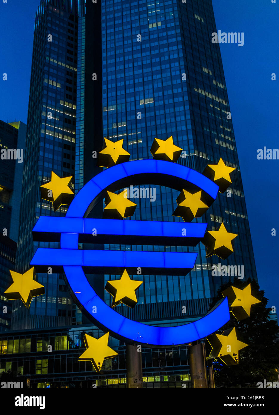 Euro logo hi-res stock photography and images - Alamy