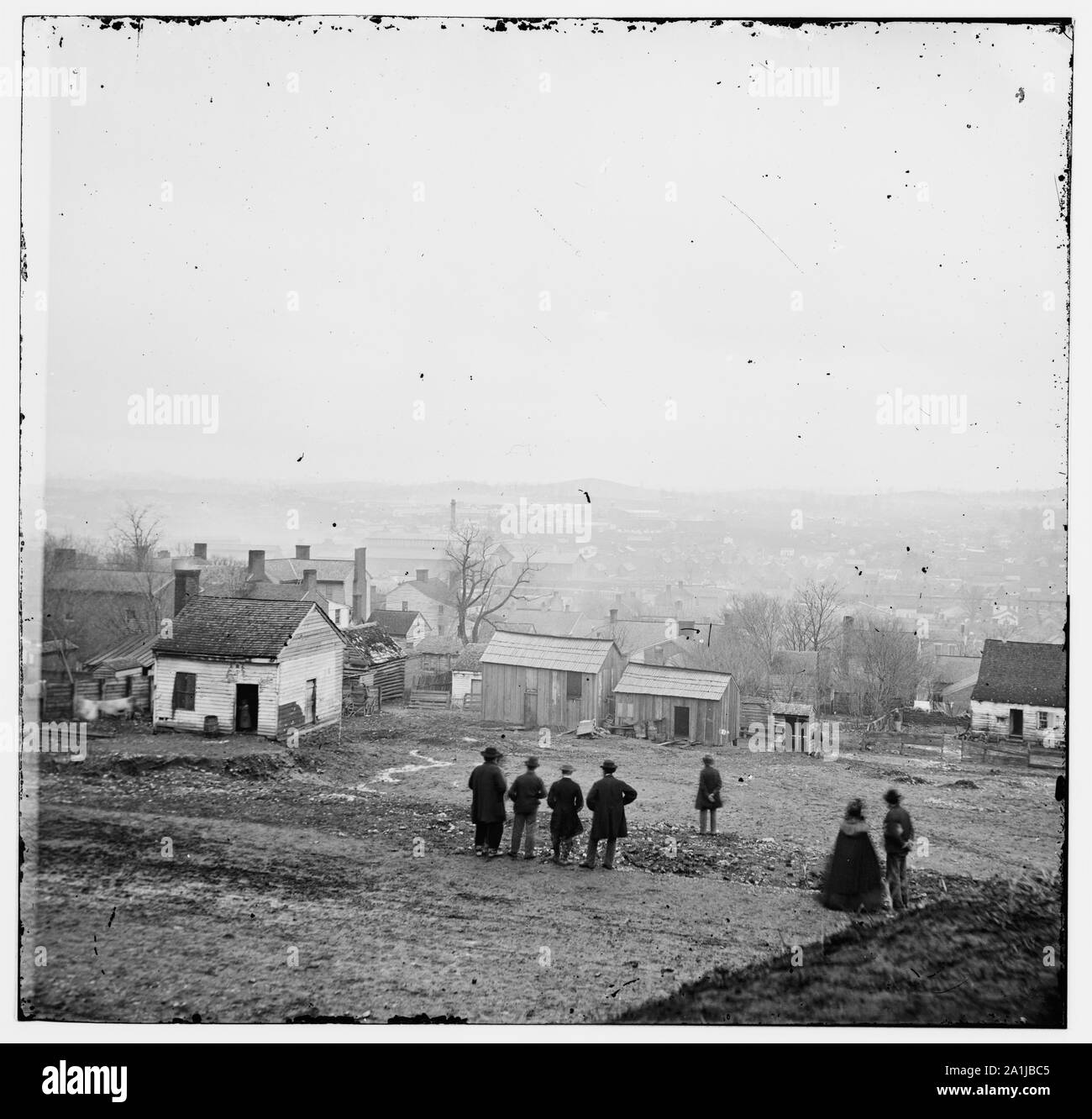 City view cityscape Black and White Stock Photos & Images - Alamy