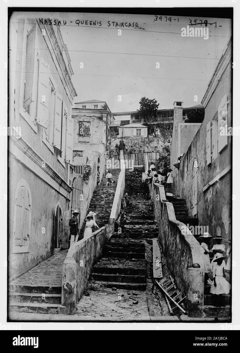 Nassau -- Queen's Staircase Stock Photo - Alamy