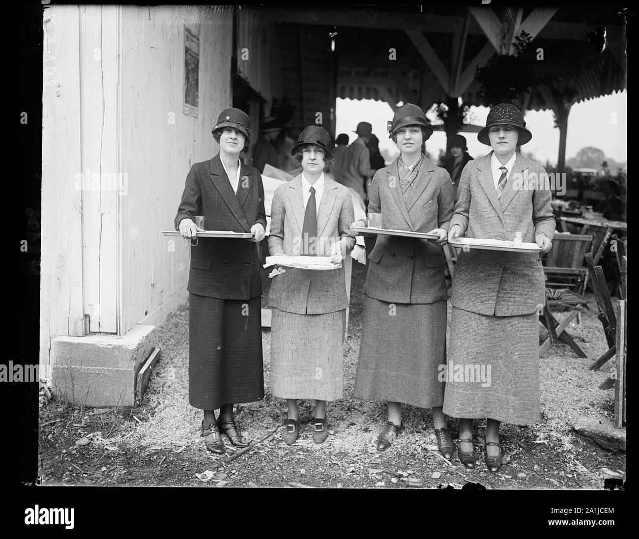 Nat'l Capitol Horse Show. Group of prominent Wash. socialites served ...