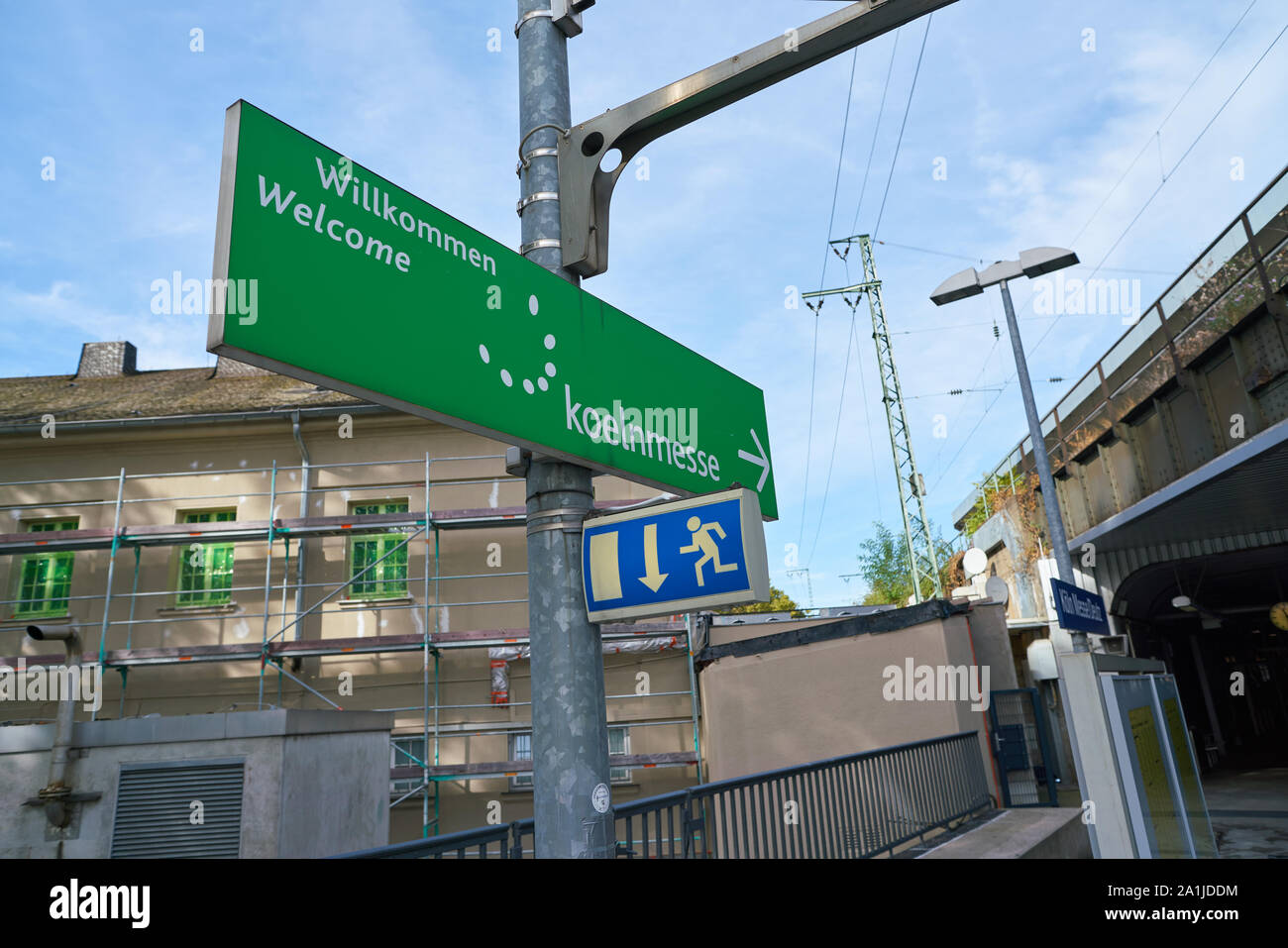 Koelnmesse sign hi-res stock photography and images - Alamy