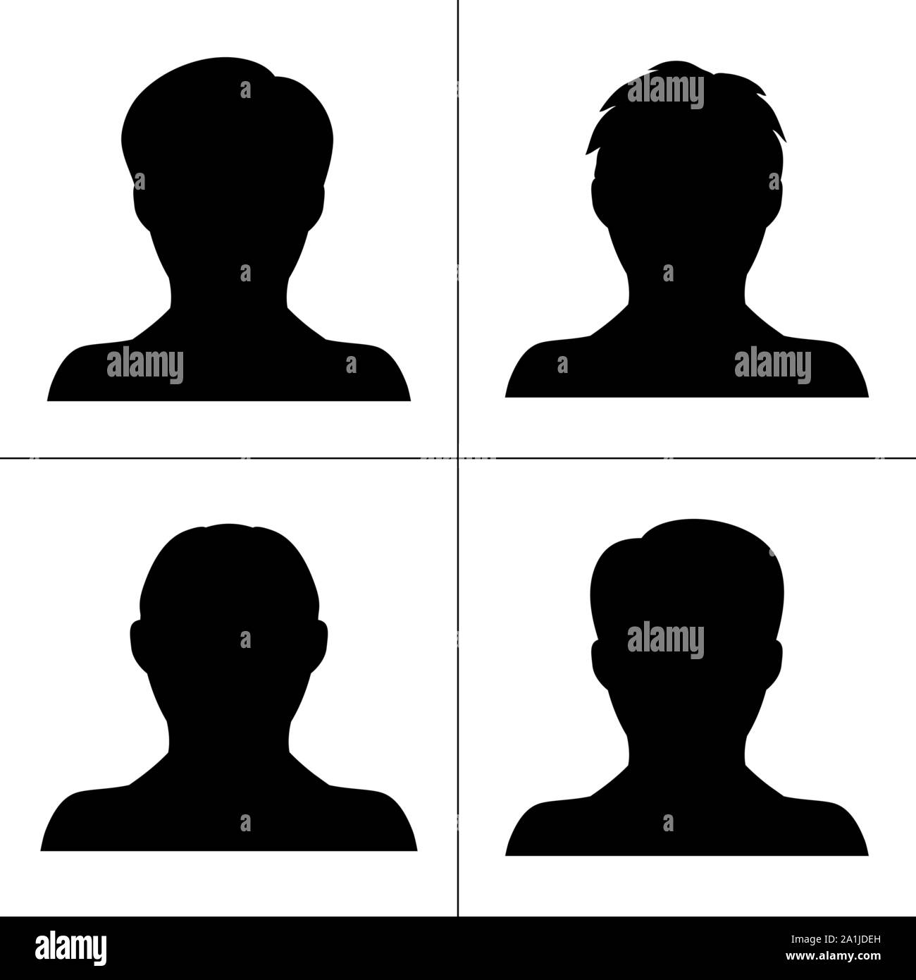man icons set vector Stock Vector Image & Art - Alamy