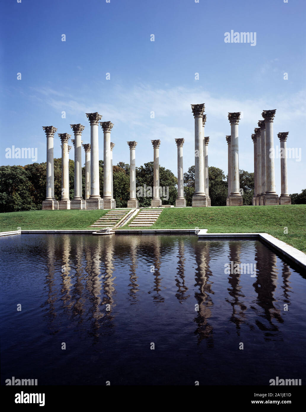 National Capitol columns at the National Arboretum, Washington, D.C ...