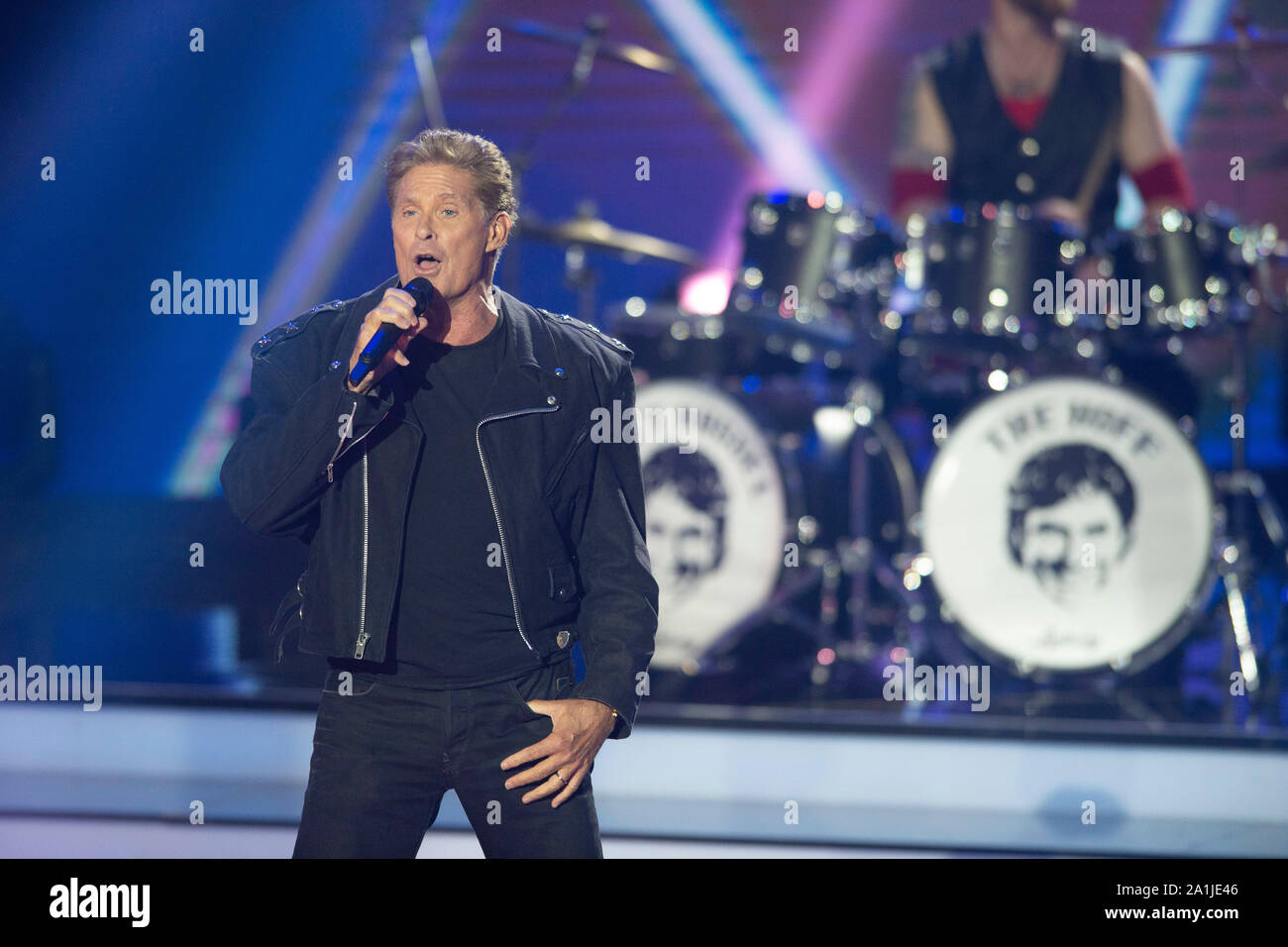 Hanover, Deutschland. 14th Sep, 2019. David HASSELHOFF, USA, singer and ...