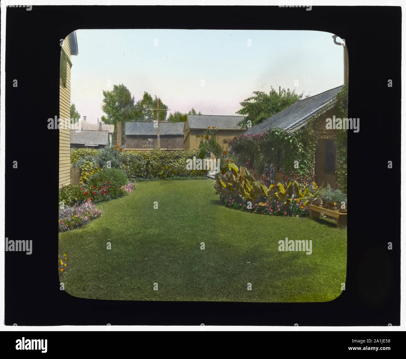 National Cash Register Company, Dayton, Ohio. Worker house gardens ...