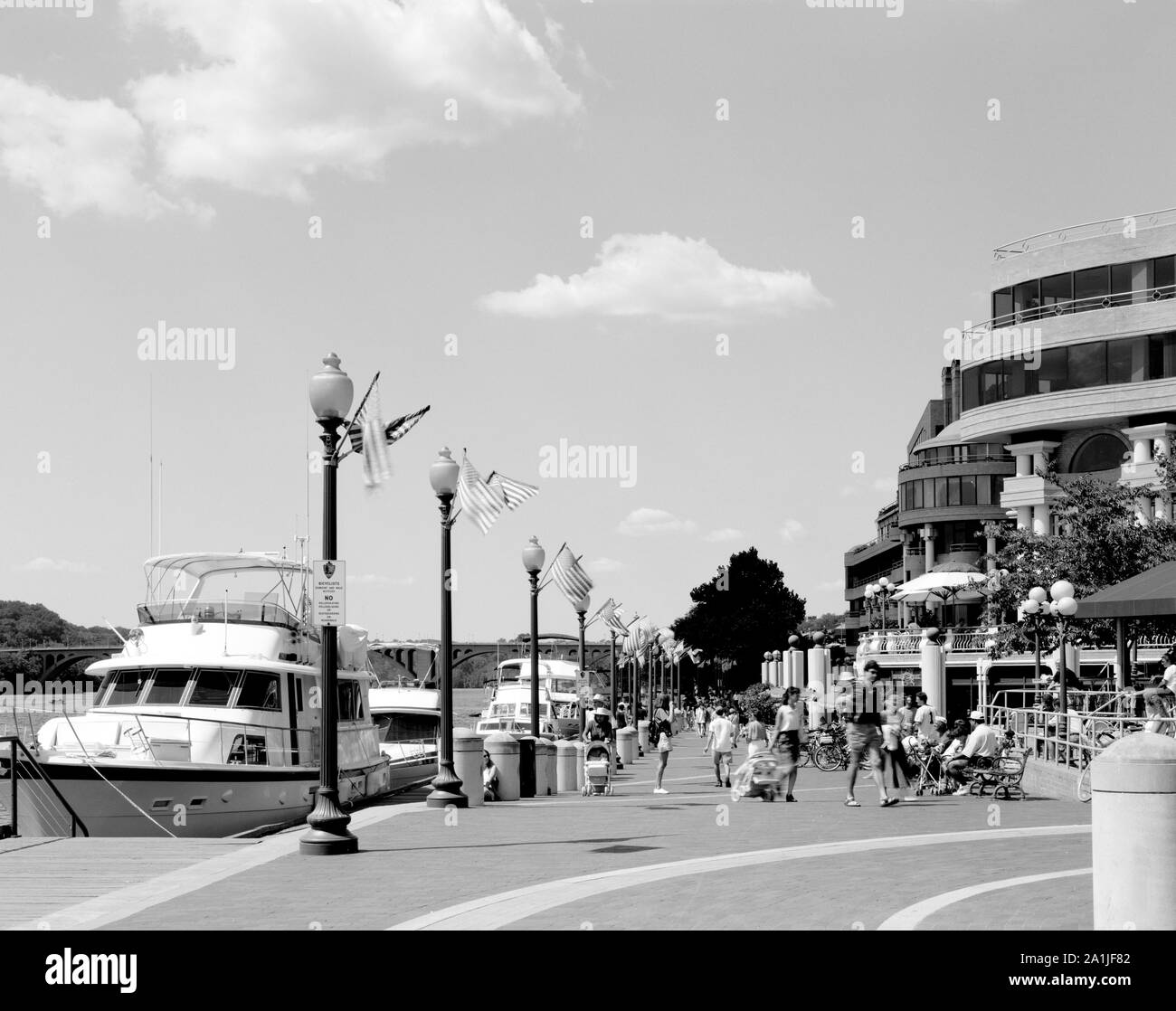 National Harbour on the Georgetown waterfront, Washington, D.C Stock ...