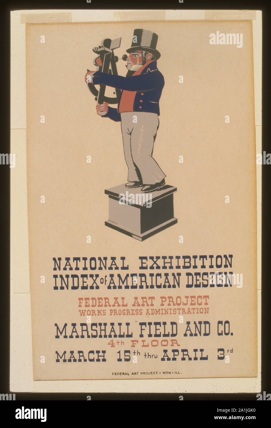 National exhibition Index of American Design Stock Photo - Alamy