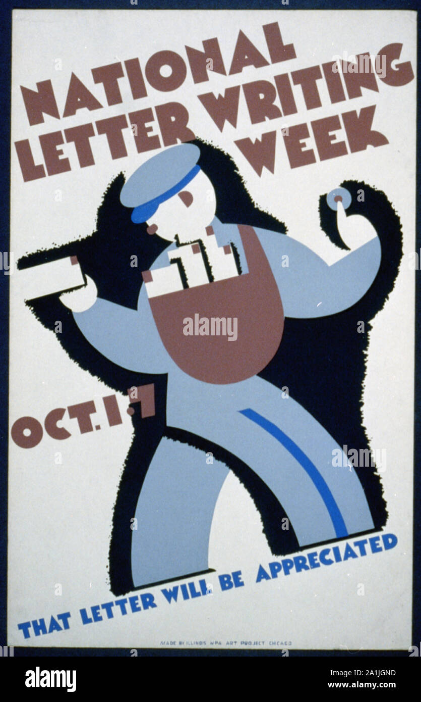 National letter writing week hi-res stock photography and images - Alamy