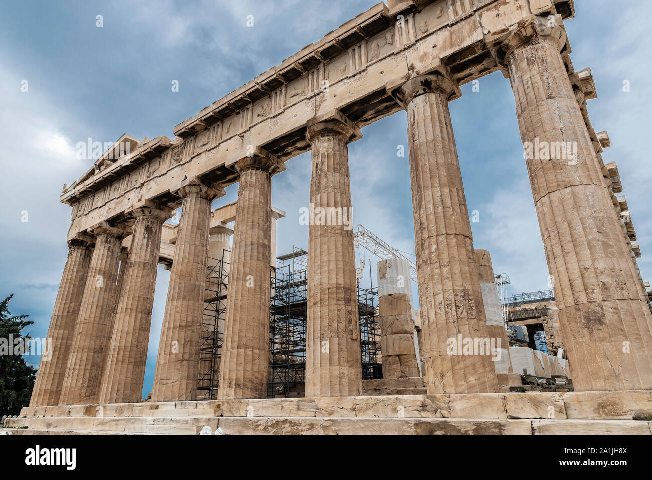 The facade of the parthenon hi-res stock photography and images - Alamy