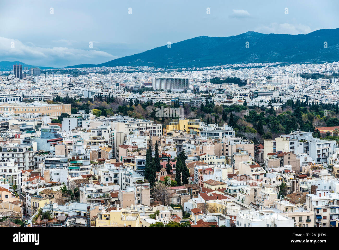 Acropolis building city roof hi-res stock photography and images - Alamy