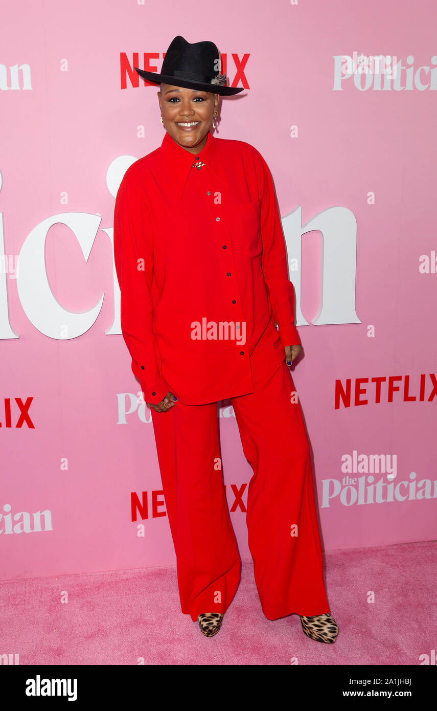 Rahne Jones attends Netflix The Politician premiere at DGA Theater ...