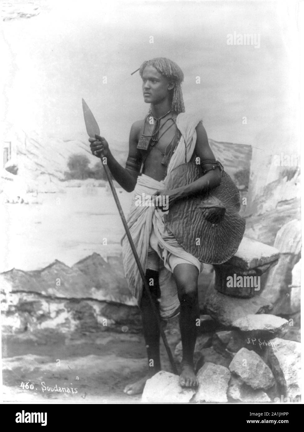 Native types of Africa. 192 Stock Photo - Alamy