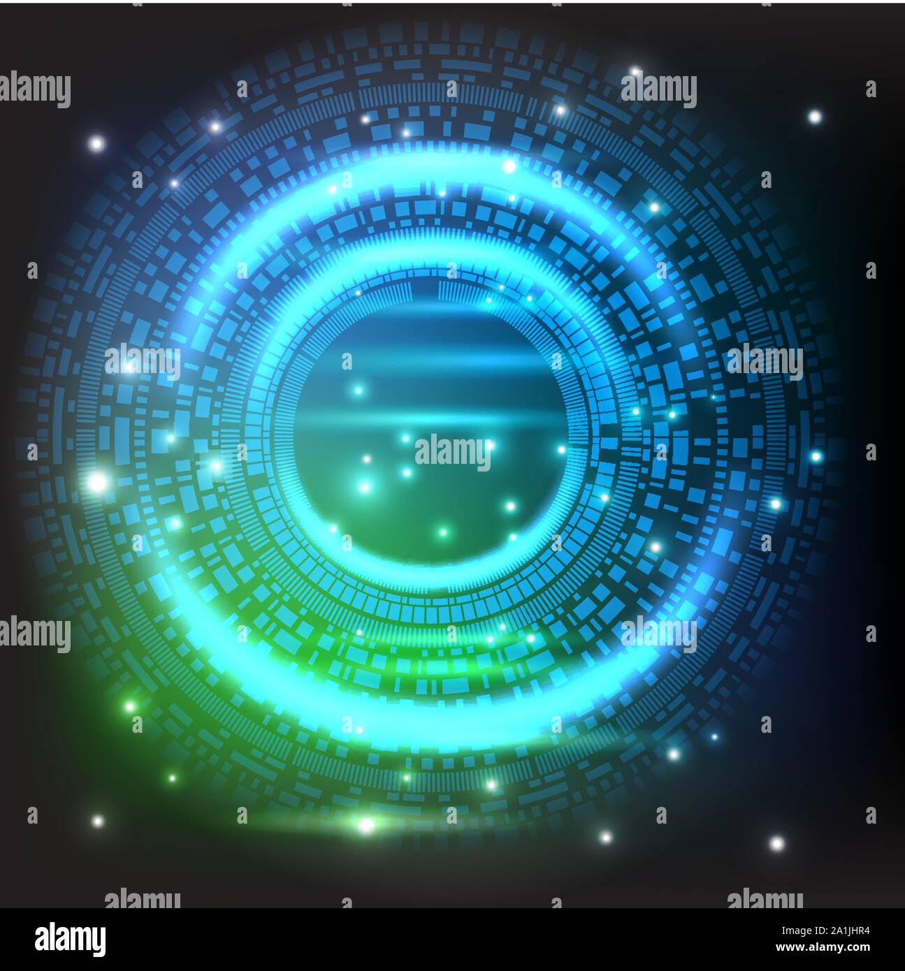 Big data visualization. Futuristic infographic. Information aesthetic ...