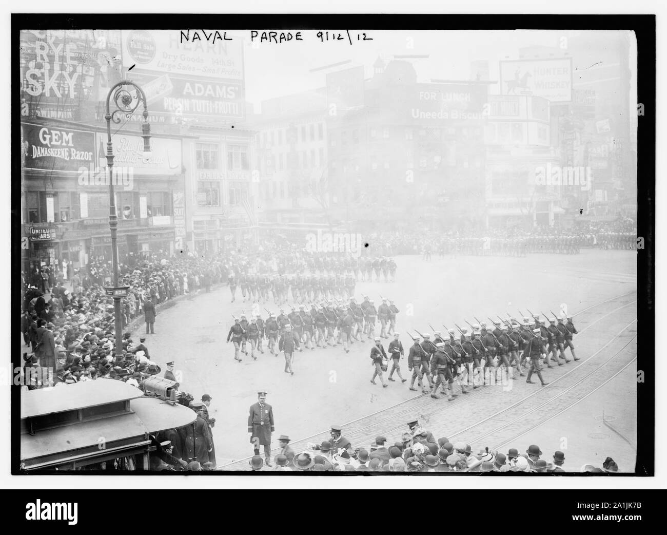 Formation parade Black and White Stock Photos & Images - Alamy