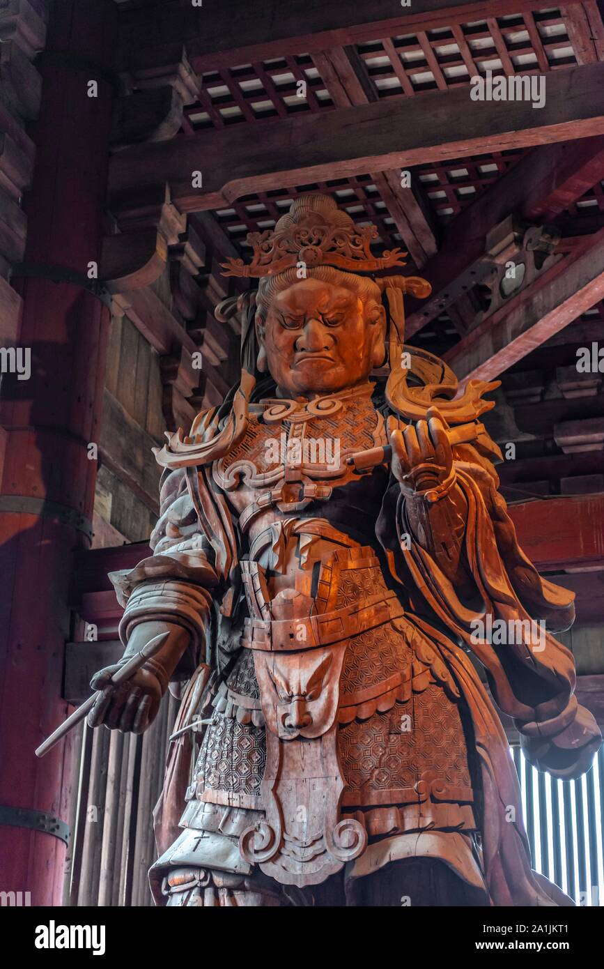 Komokuten, Guardian of the Temple, Todaiji Temple, Buddhist Temple ...