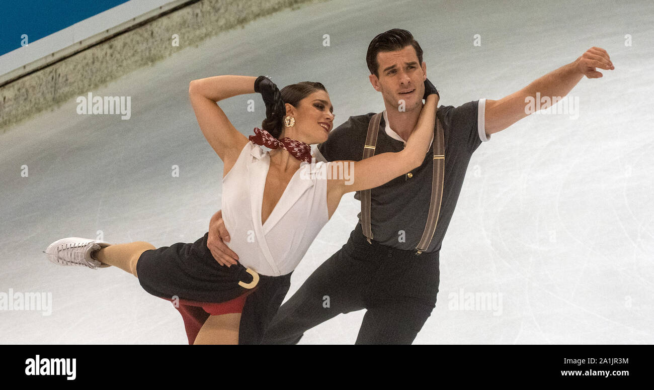Oberstdorf, Germany. 27th Sep, 2019. Figure Skating: Challenger Series ...