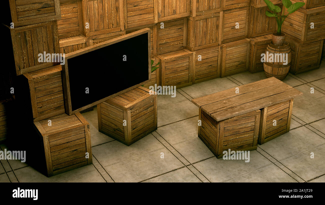 Tv set case hi-res stock photography and images - Alamy
