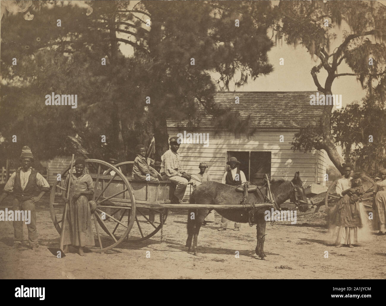 Slaves plantation south carolina hi-res stock photography and images ...