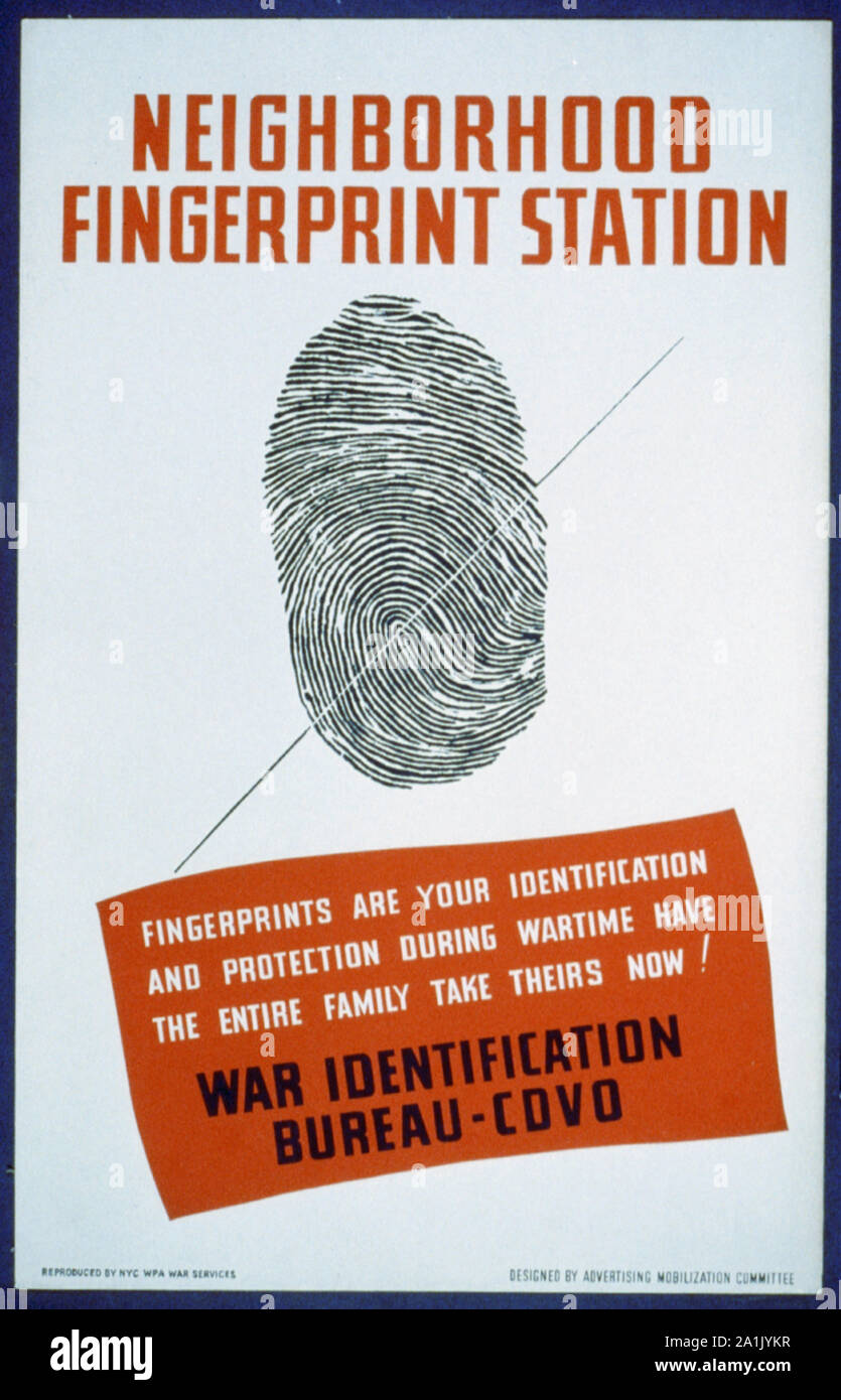 Fingerprint station hi-res stock photography and images - Alamy