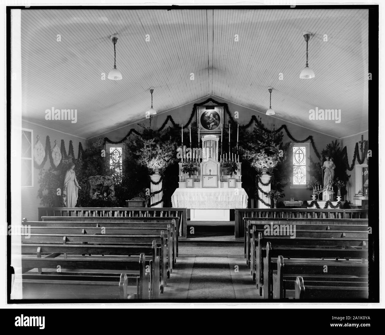 Nelson church Black and White Stock Photos & Images - Alamy