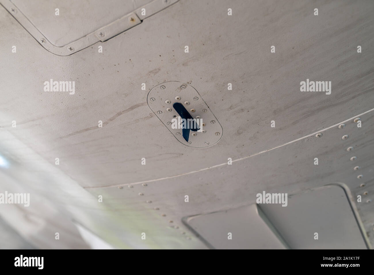 Antenna on surface aircraft body Stock Photo - Alamy