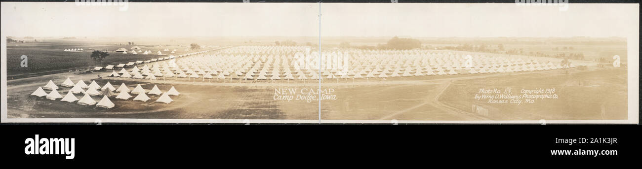 New Camp, Camp Dodge, Iowa Stock Photo - Alamy
