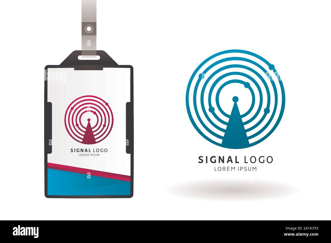 network signal provider logo Stock Vector Image & Art - Alamy