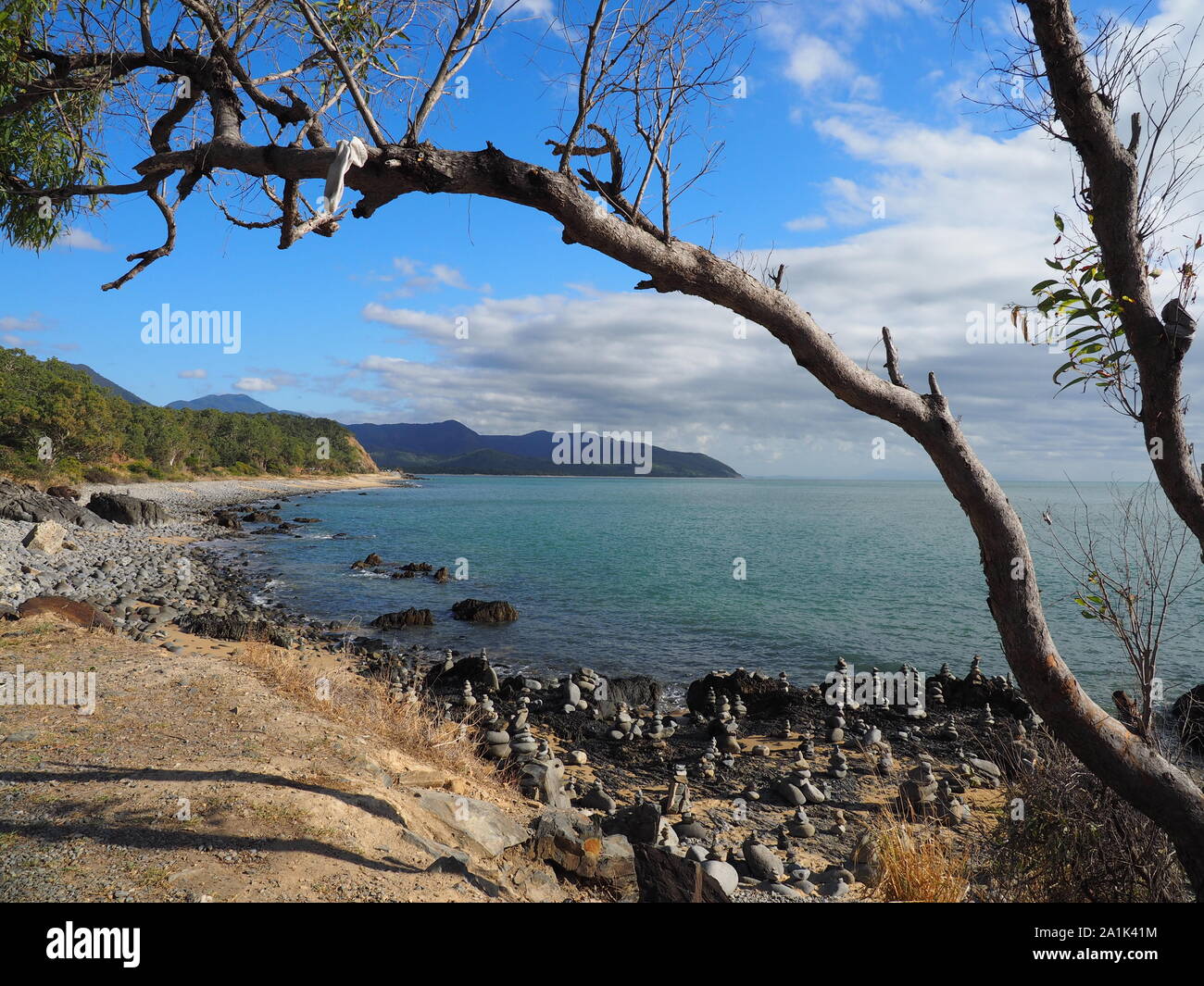 Cook Highway Rock Stacks Cairns Queensland Australia Stock Photo - Alamy