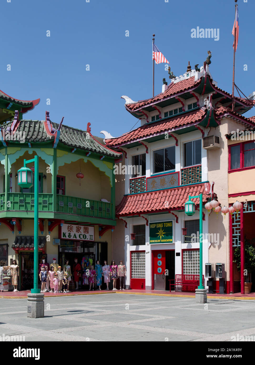 Los angeles culture plaza hi-res stock photography and images - Alamy