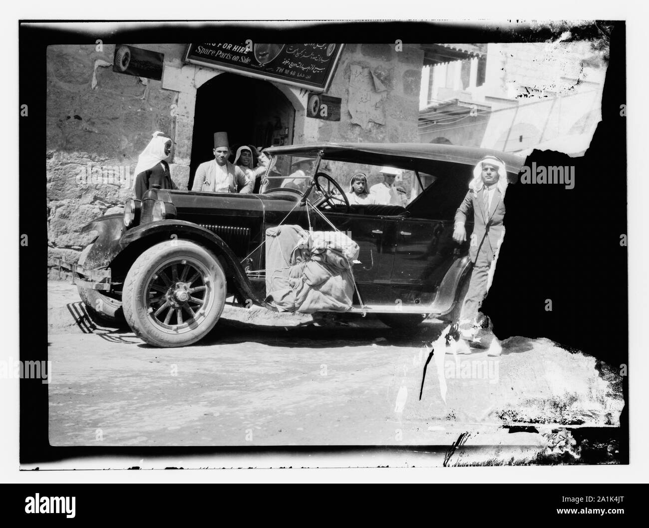 Outside vehicle Black and White Stock Photos & Images - Alamy