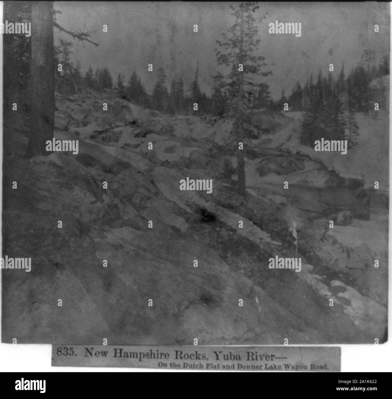 View on rocks river Black and White Stock Photos & Images - Alamy