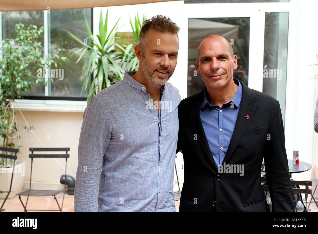 September 27, 2019, Athens, Greece: Greek actor Christos Loulis and ...