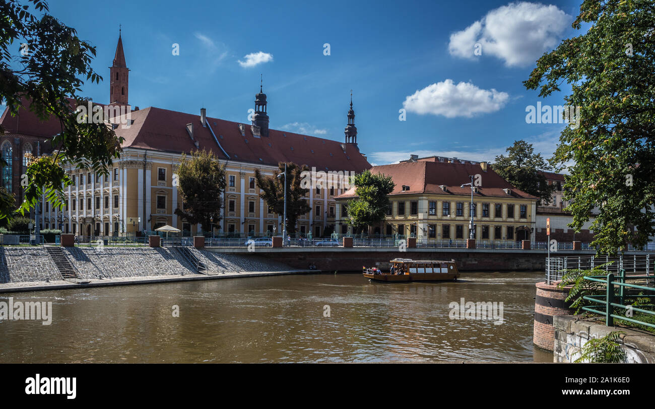 Wroclaw Odra Oder River High Resolution Stock Photography and Images ...