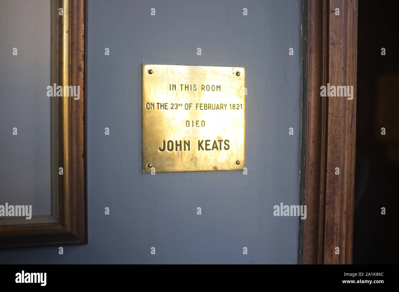 John keats house spanish steps hi-res stock photography and images - Alamy