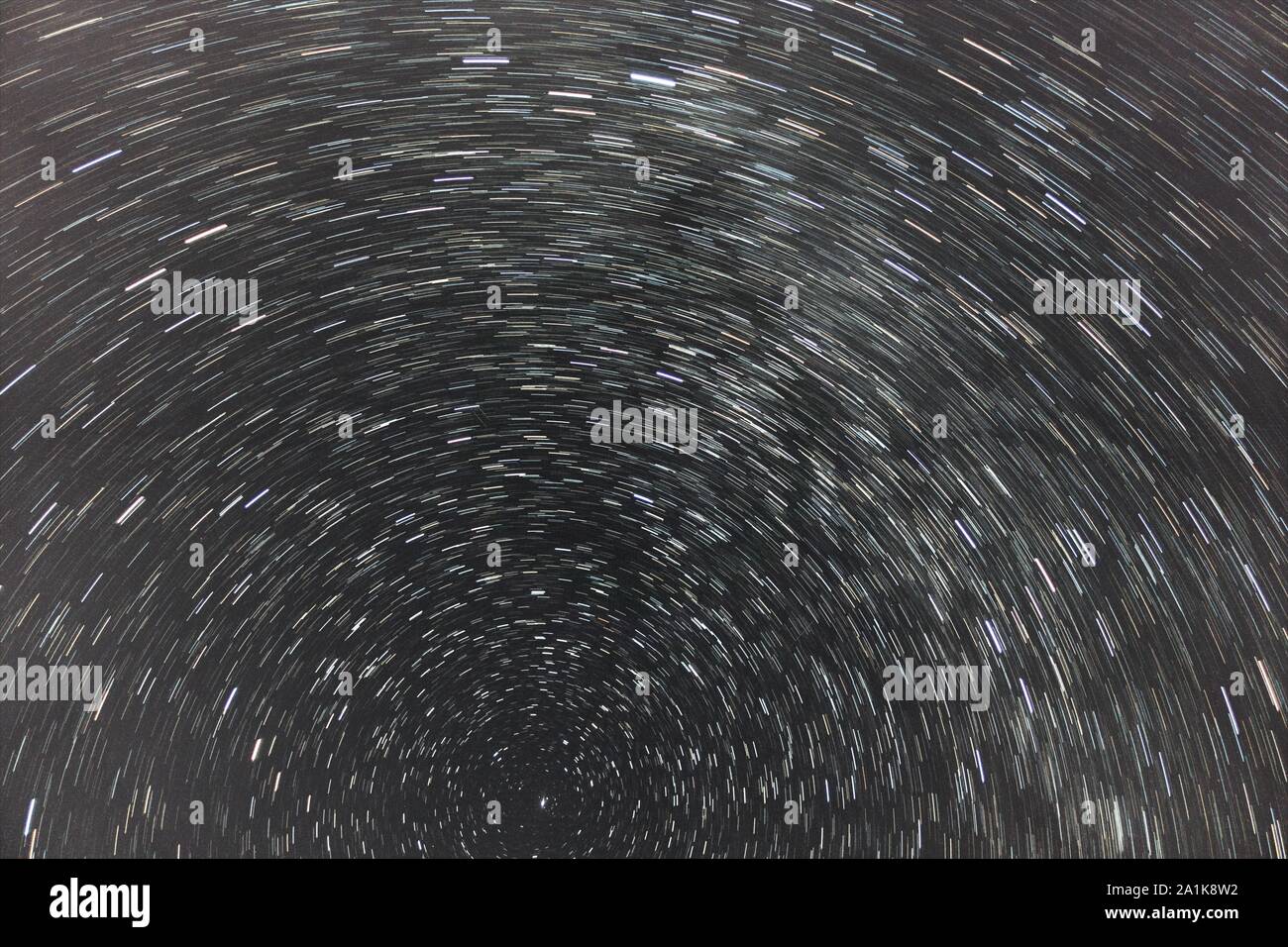 Milky Way and Stars Moving Across the Night Sky Stock Photo - Alamy