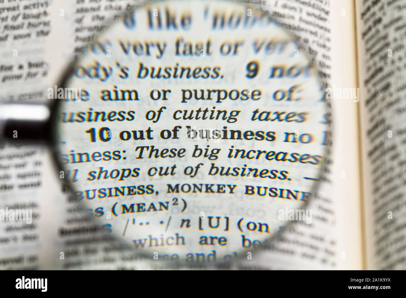 Magnified paper hi-res stock photography and images - Alamy