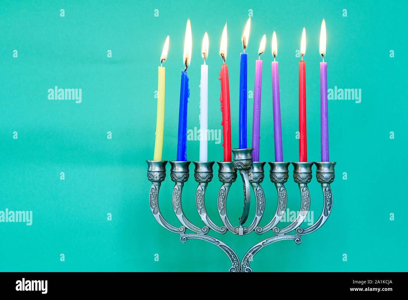 Kwanzaa menorah hi-res stock photography and images - Alamy
