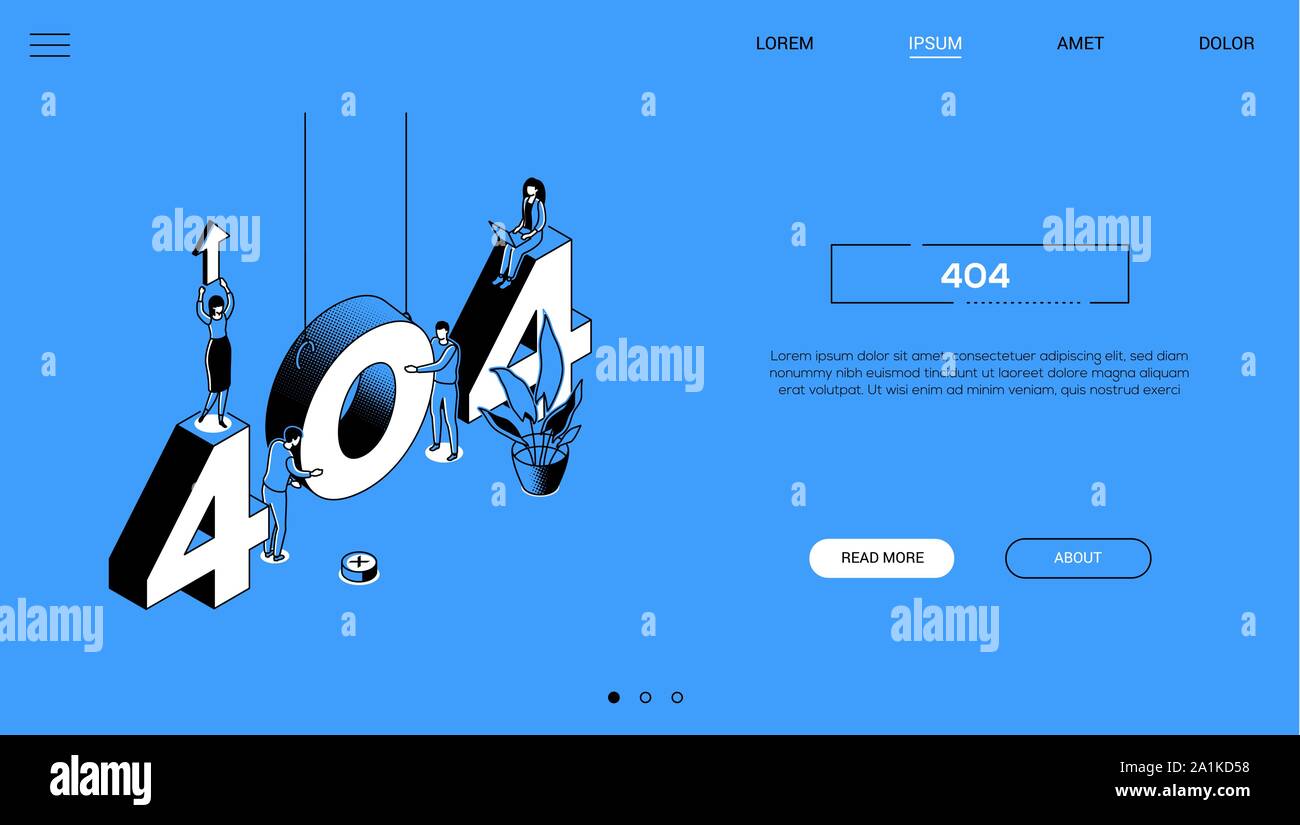 Isometric hand website page Stock Vector Images - Alamy