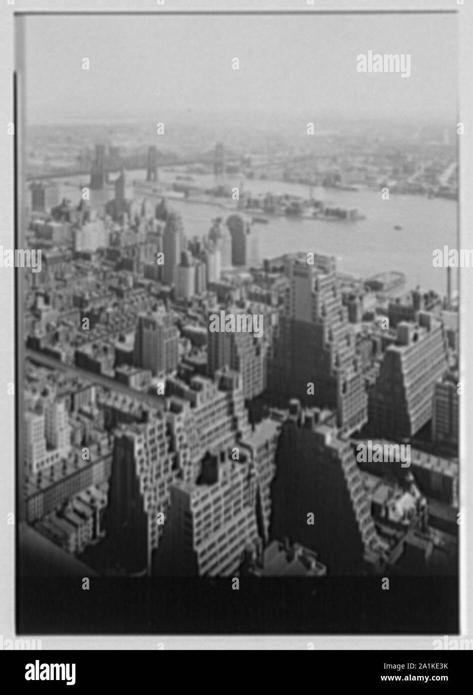 New York city views, from Chrysler Building Stock Photo - Alamy
