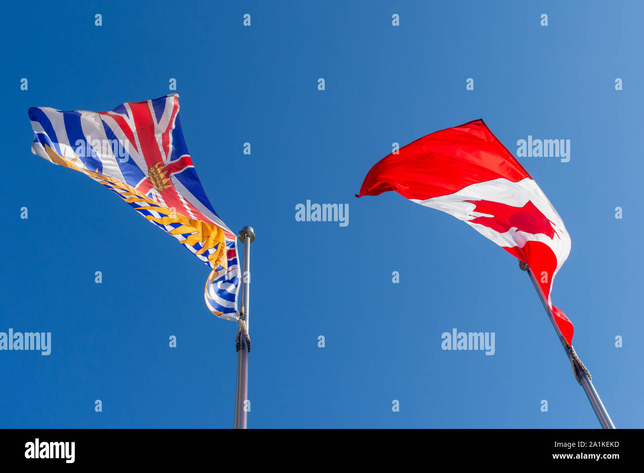 British columbia province map hi-res stock photography and images - Alamy