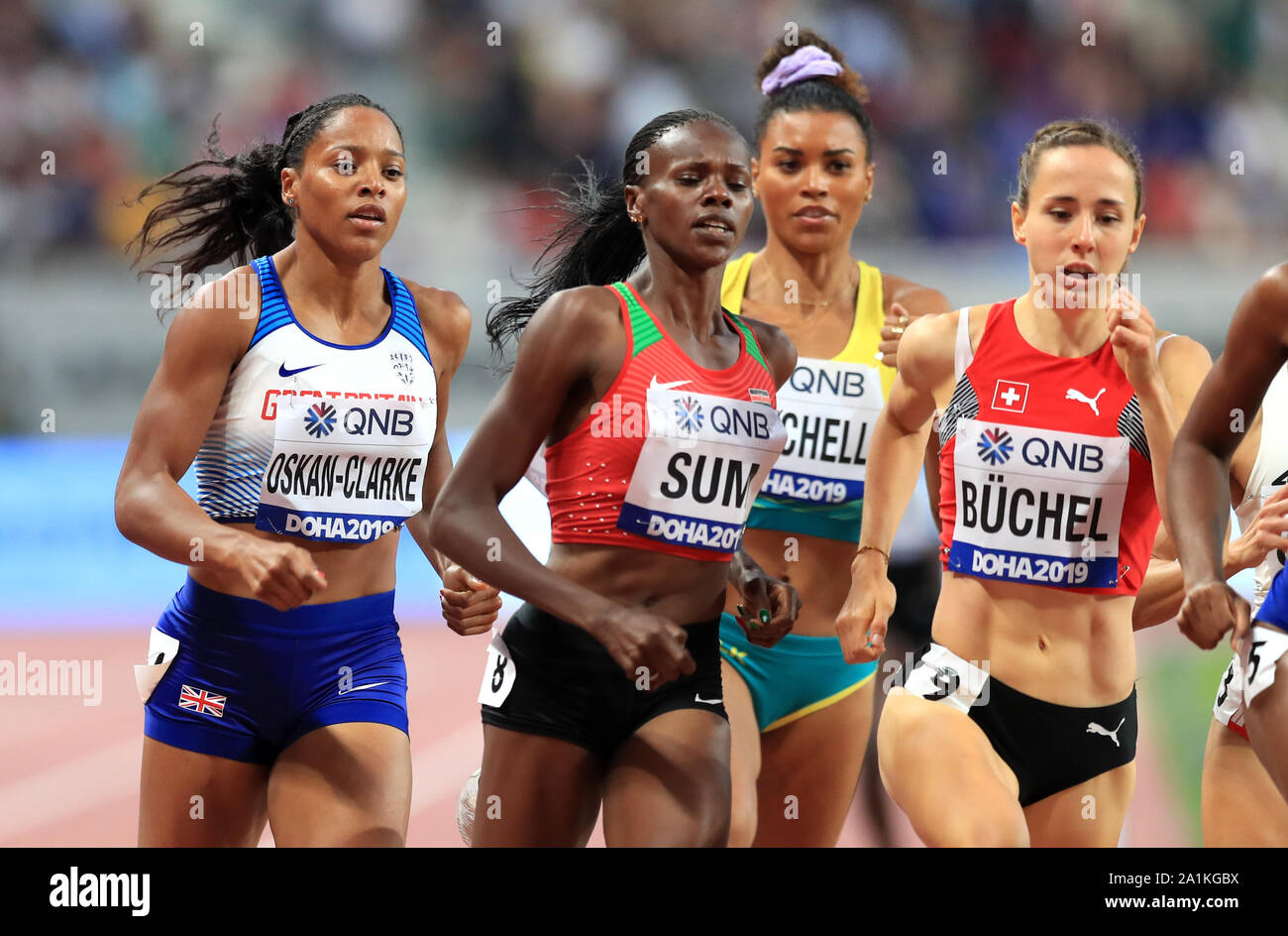 during day one of the IAAF World Championships at The Khalifa ...